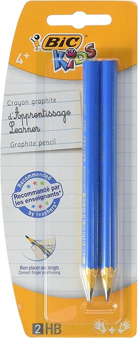 BIC Triangular Pencil HB Â® BIC KIDS EVOLUTION 2â€“Assorted Colours ...