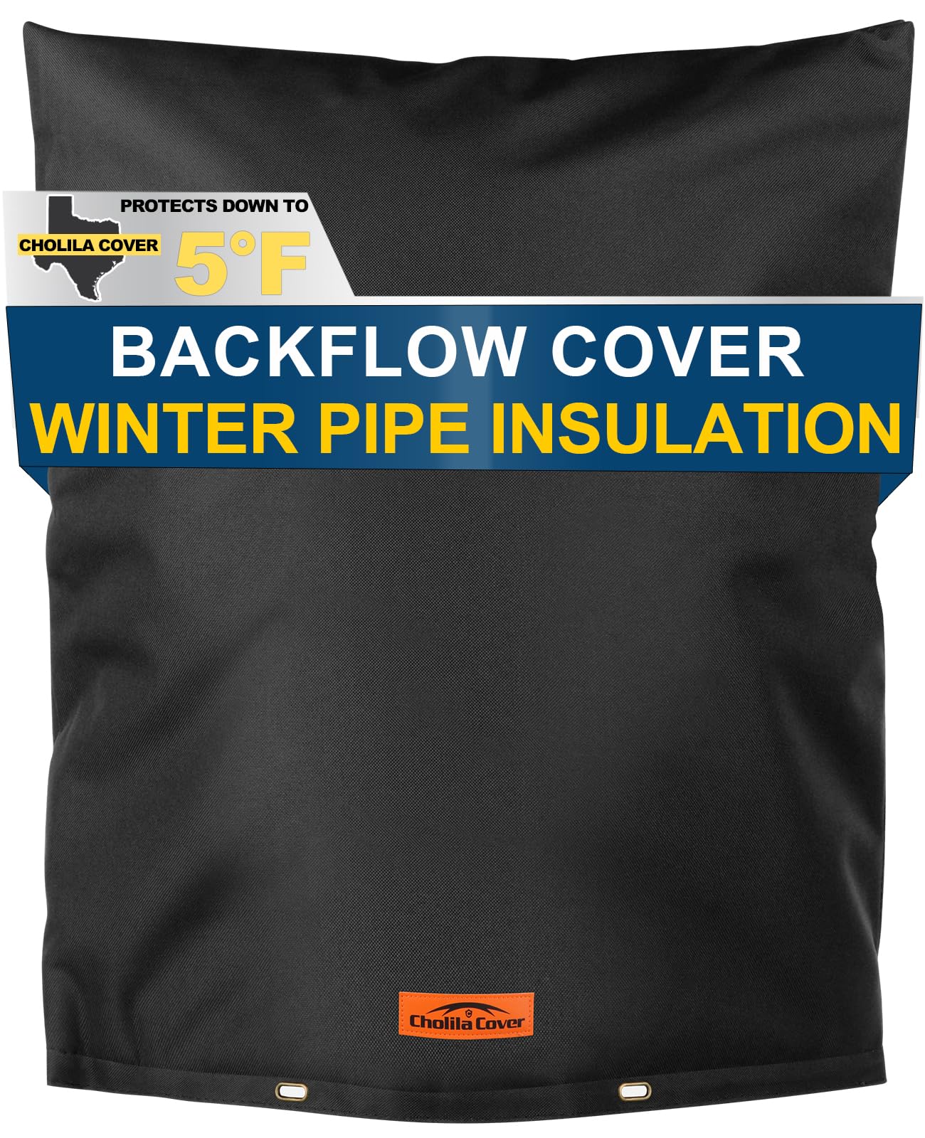 Backflow Preventer Cover Insulated with Thicker 7 Layers Fabric, 16" W ...