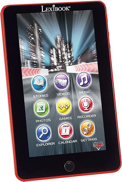 Lexibook - KP500DCi1 - Tablette tactile multimédia Disney Cars: Amazon ...