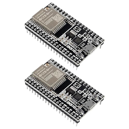 Atnsinc 2Pcs ESP32-DevKitC core Board ESP32 Development Board ESP32-32U Wireless WiFi Module ...