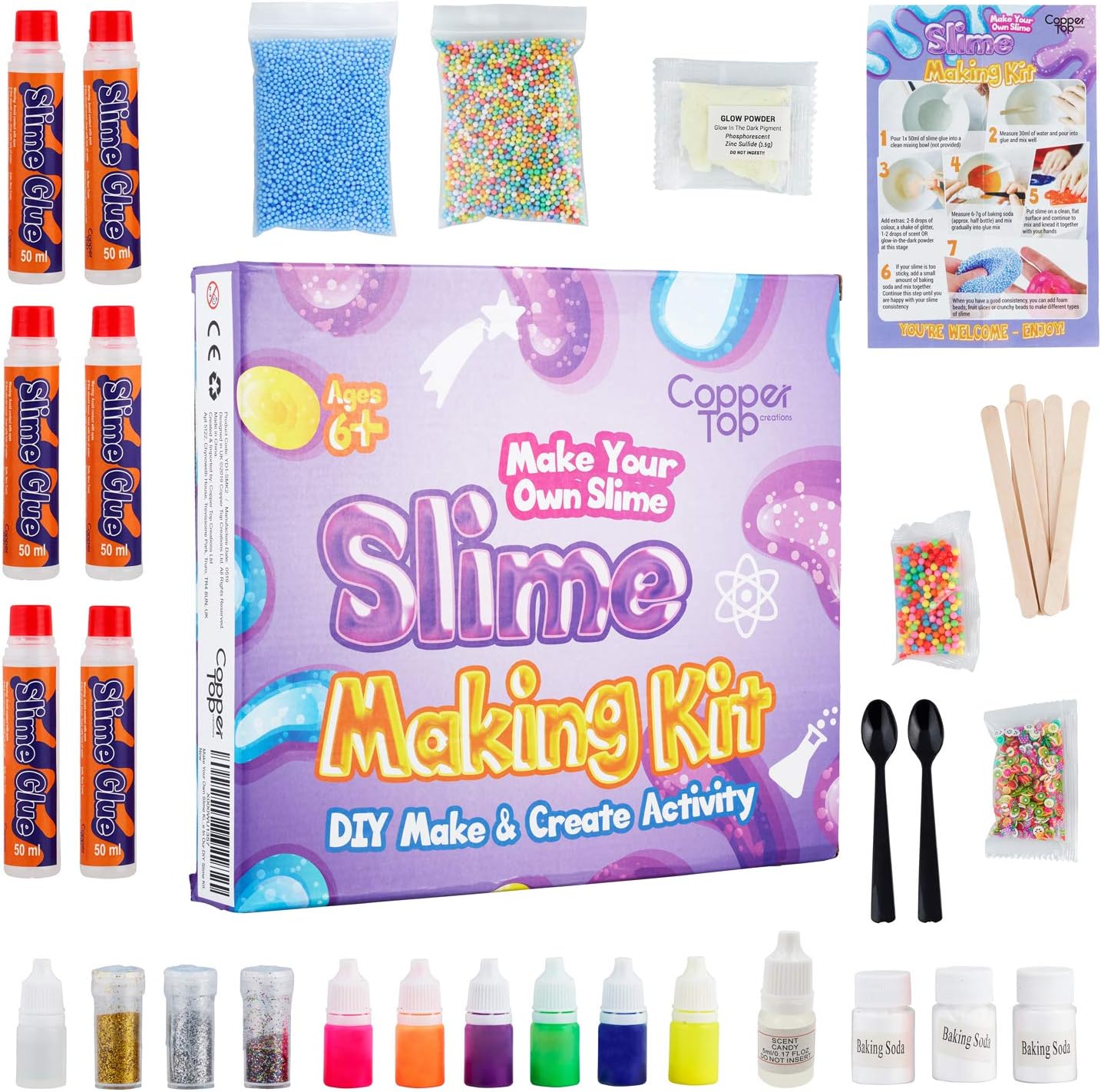 Slime Making Kit. Our Slime Kits For Girls and Boys Have All The Slime ...
