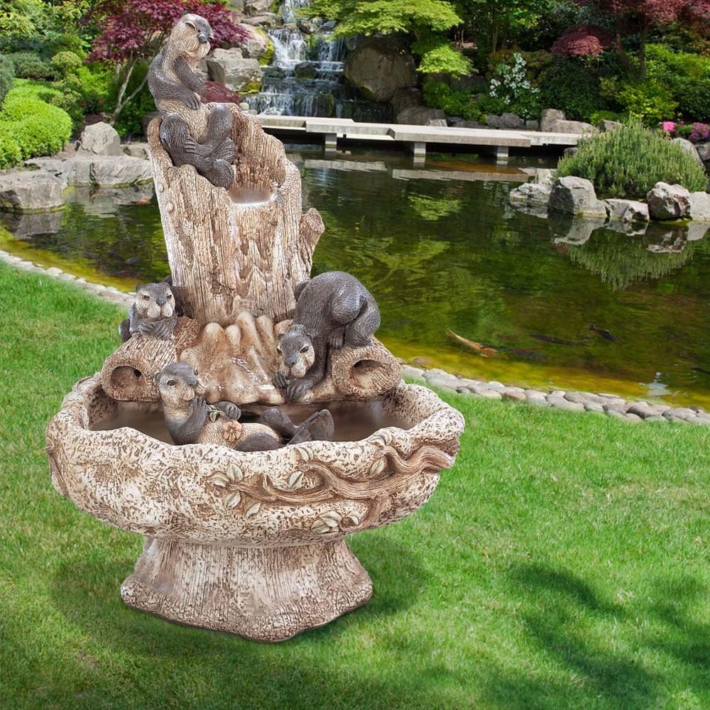Amazon.com: Henri Studio Otter Playground Fountain - 5 Piece: Home ...