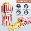 VOISEN Popcorn Boxes,20 Pack Popcorn Bucket Containers, 46 OZ Red and ...