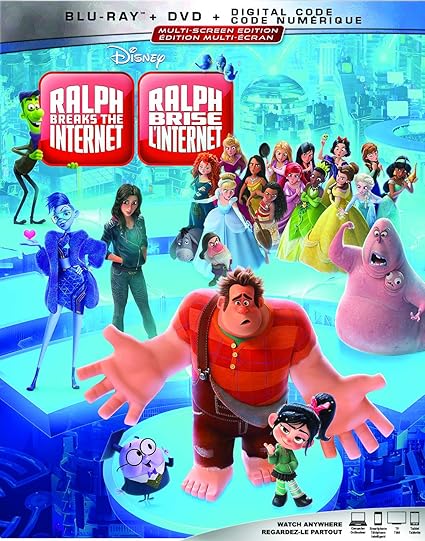 Ralph Breaks the Internet [Blu-ray + DVD + Digital HD]: Amazon.co.uk ...