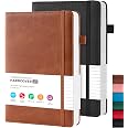 2 Pack Journal Notebook, Hardcover A5 Diary Journal for Women/Men Work ...