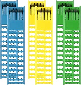 mouhike Fishing Snelled Hook Holder 4/6pcs Fishing Leader Holder ...