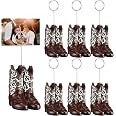Amazon.com: Tatuo 6 Pcs Cowboy Boots Table Number Holders Cute Photo ...