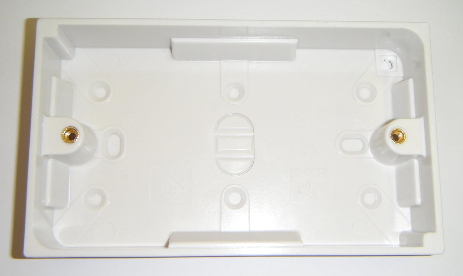 MHP® Surface Mount Double Back Box/Twin Pattress Box: Amazon.co.uk ...