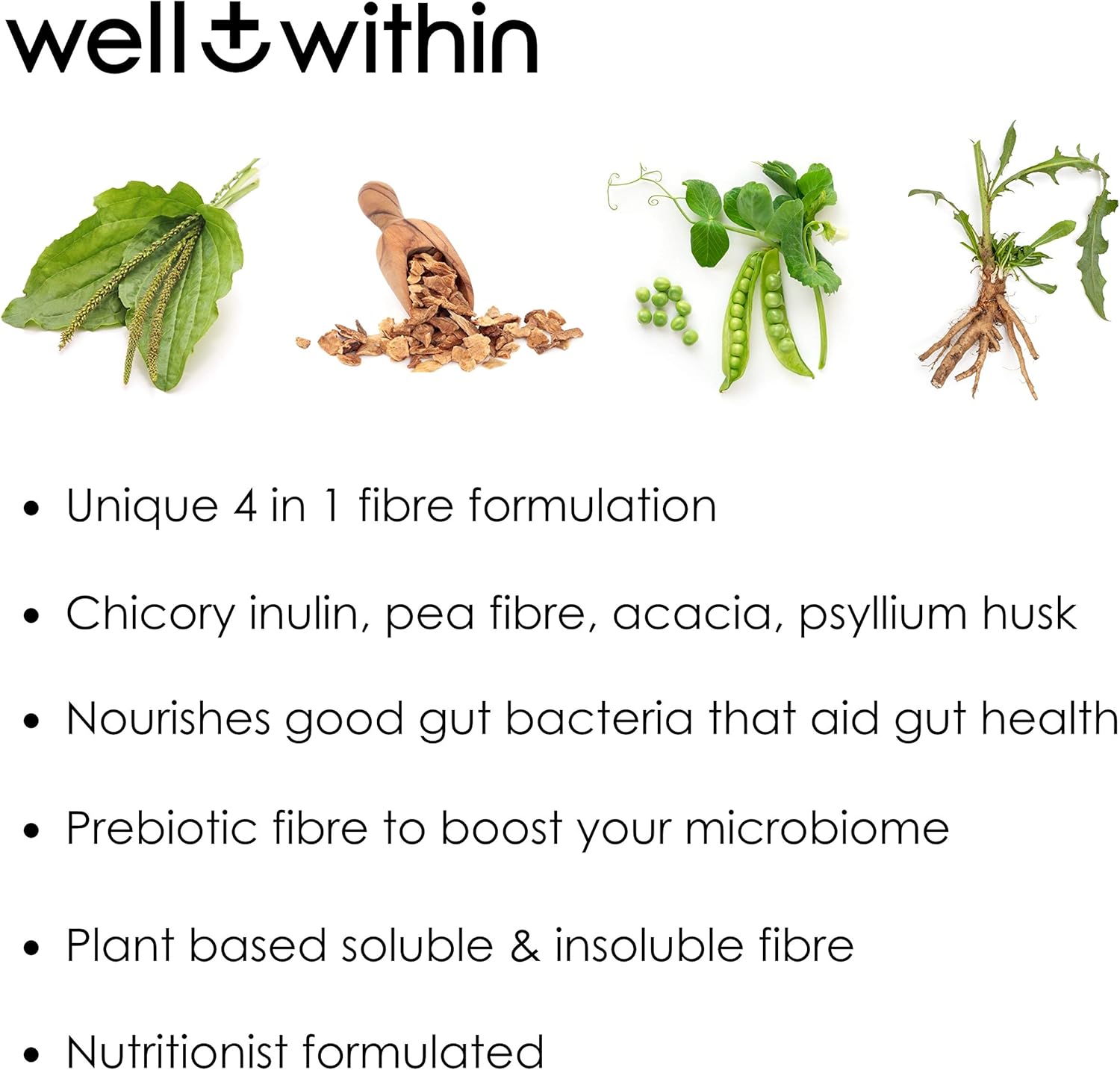 High Fibre Supplement Powder Prebiotic -10g Boost = 1/3 of Your NHS ...