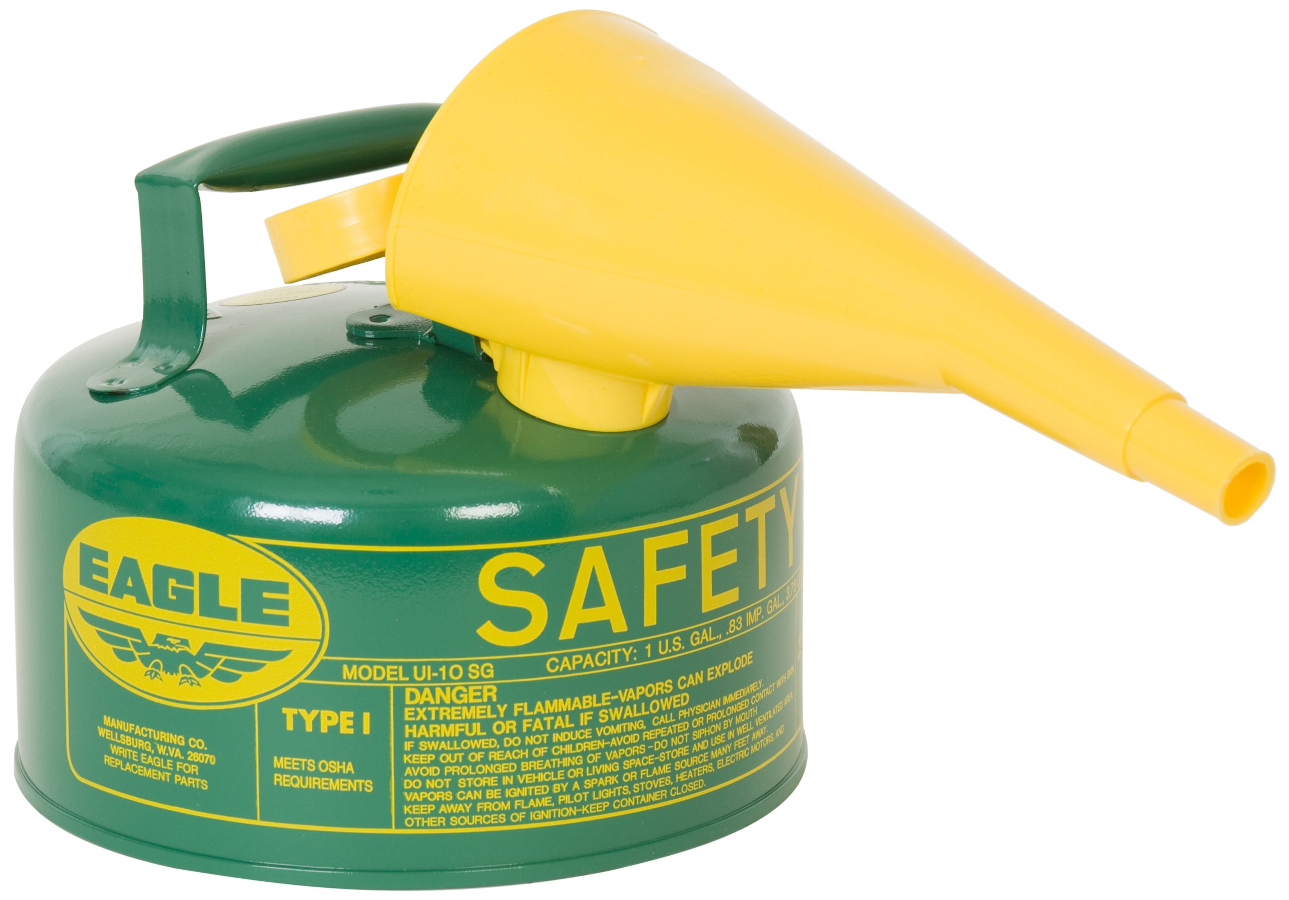 Mua 1 Gallon Type I Green Safety Gas Can for Oil and Other Combustibles ...