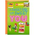 Amazon.com : Hallmark Birthday Card for Kids with Legos (Friends Market ...