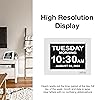 American Lifetime 【New 2025 Dementia Clock Large Digital Clock for ...