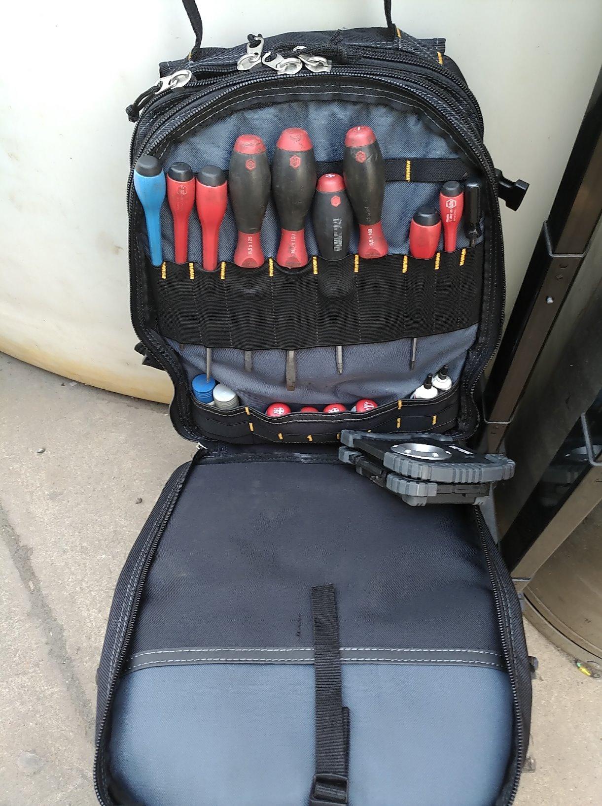 $34/mo - Finance Custom LeatherCraft 1132 75-Pocket Tool Backpack with ...