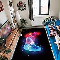 Amazon.com: Gamer Area Rug, 59x78in Large Game Controller Gamer Room ...