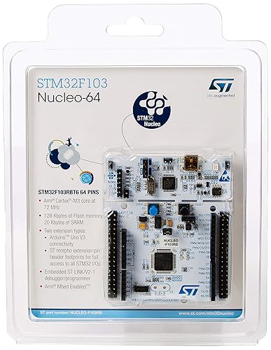 Stm32 Nucleo 64 Development Board With Stm32f103rb Mcu Supports Arduino And St Morpho