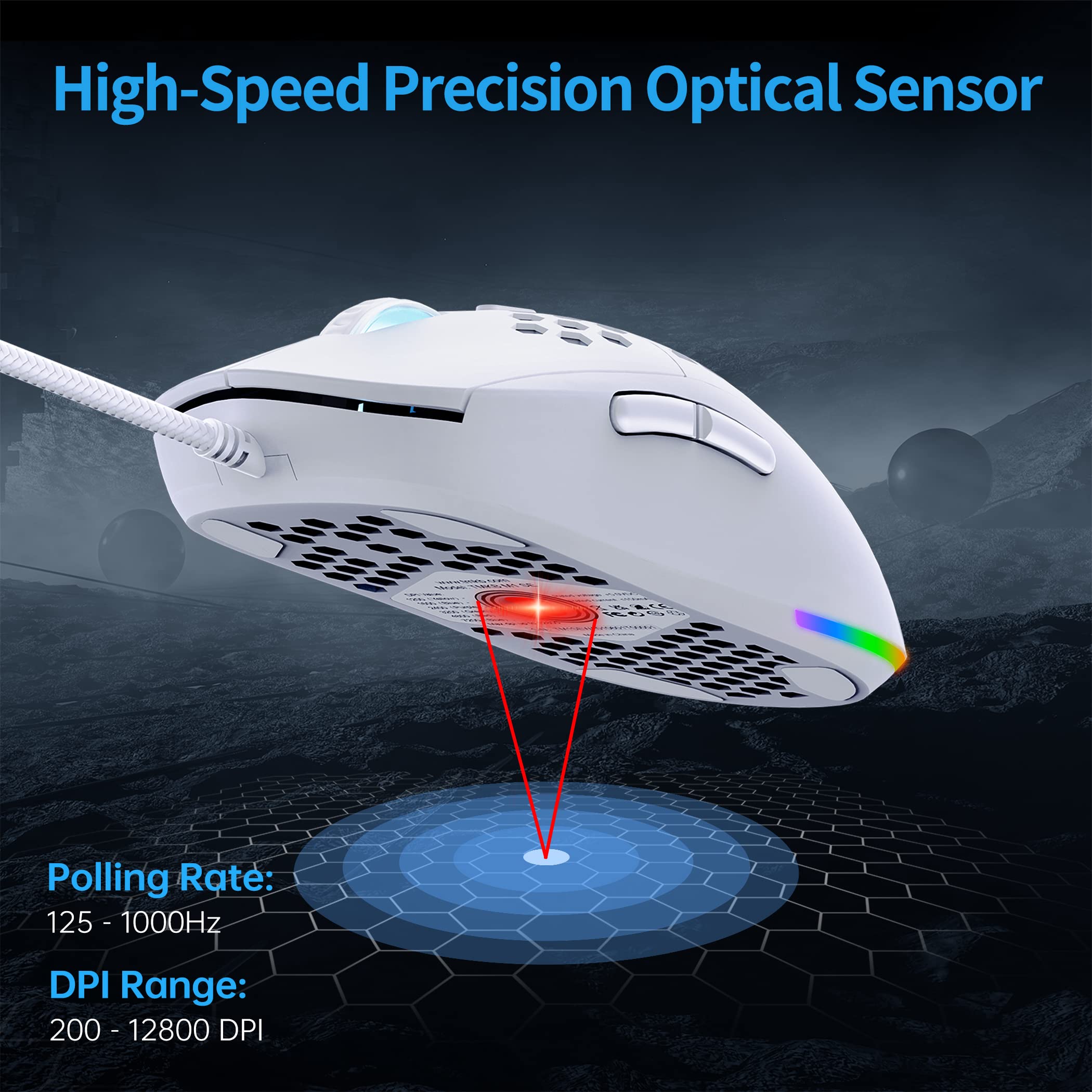 Mua TMKB Falcon M1SE Ultralight Honeycomb Gaming Mouse, High-Precision ...