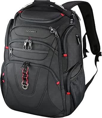 KROSER Travel Laptop Backpack Heavy Duty Computer Backpack with Hard ...