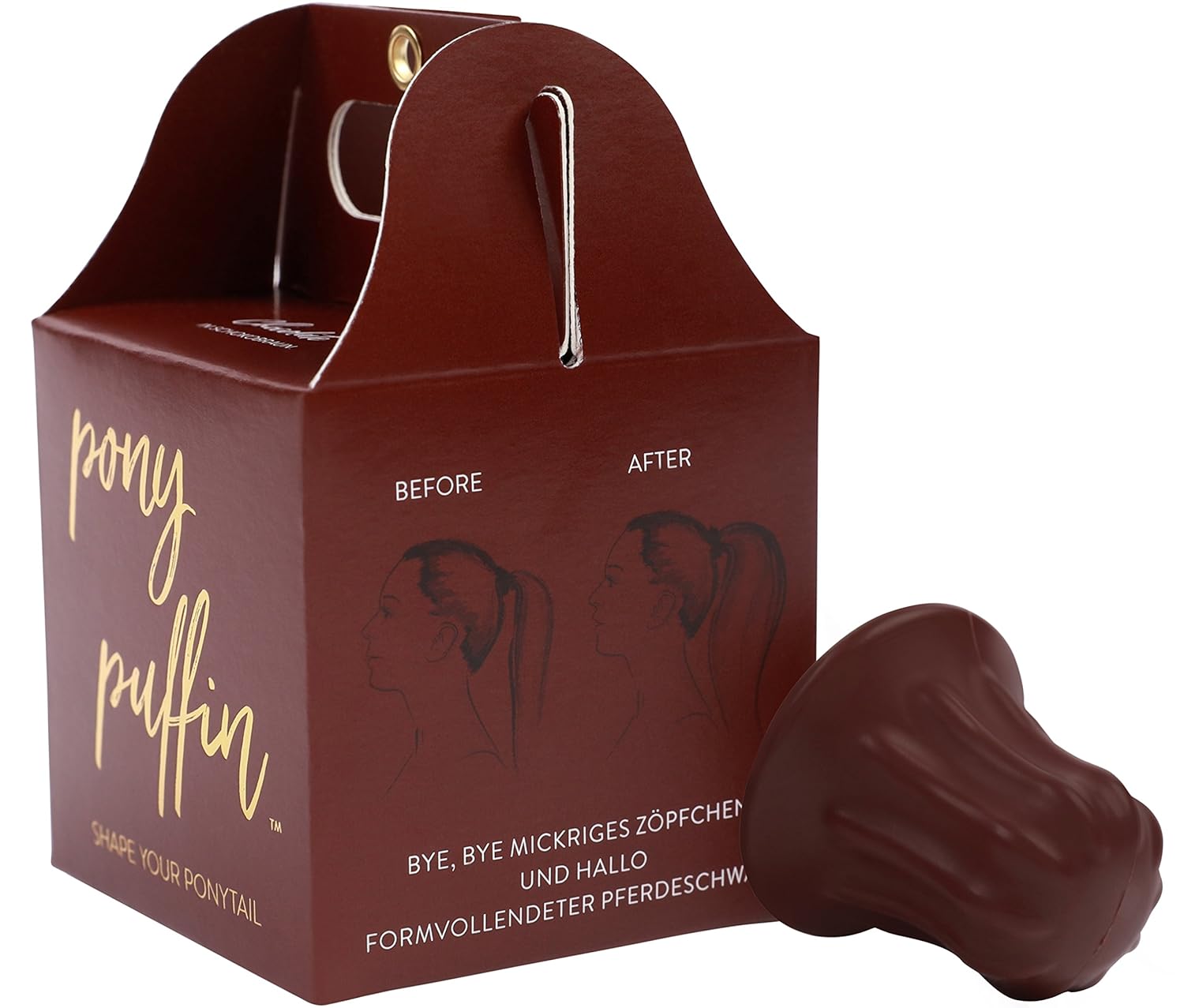pony puffin Chocolate - Schokobraun Besonders Für Braunes Haar Fülliger ...