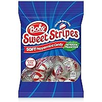Amazon.com : Bob's Red & White Sweet Stripes Peppermint Soft Mint Candy ...