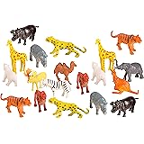 Amazon.com: 100 Piece Party Pack Mini Dinosaurs - Plastic Mini ...