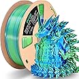 Amazon.com: OVV3D PLA Filament 1.75mm, Silk PLA Dual Color Blue Green 3D Printer Filament ...