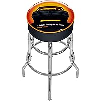 Amazon.com: Pontiac GTO "Time & Distance" Padded Swivel Bar Stool ...