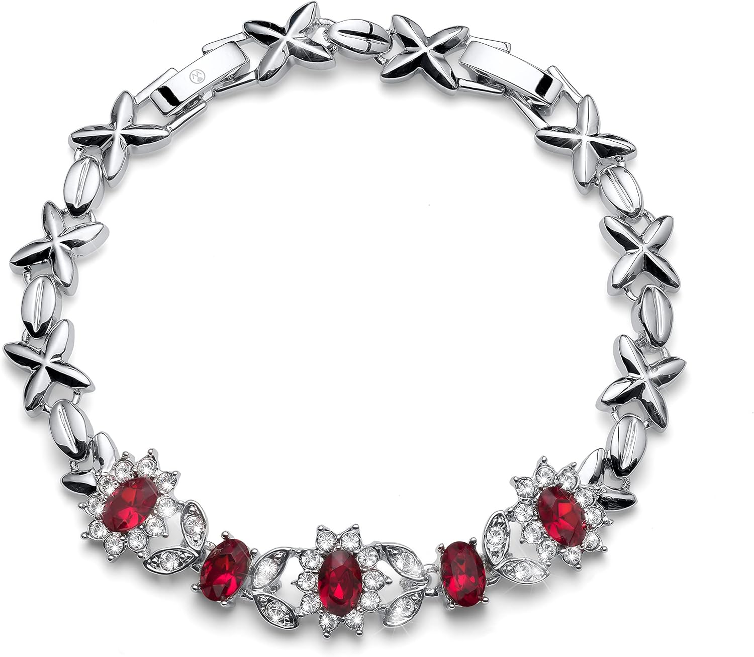 Oliver Weber Collection Rhodium Plated Bracelet Princess - Bracelet for ...