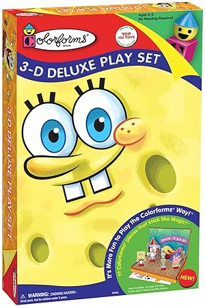 Amazon.com: Colorforms 3D Deluxe Play Set Yo Gabba Gabba: Toys & Games