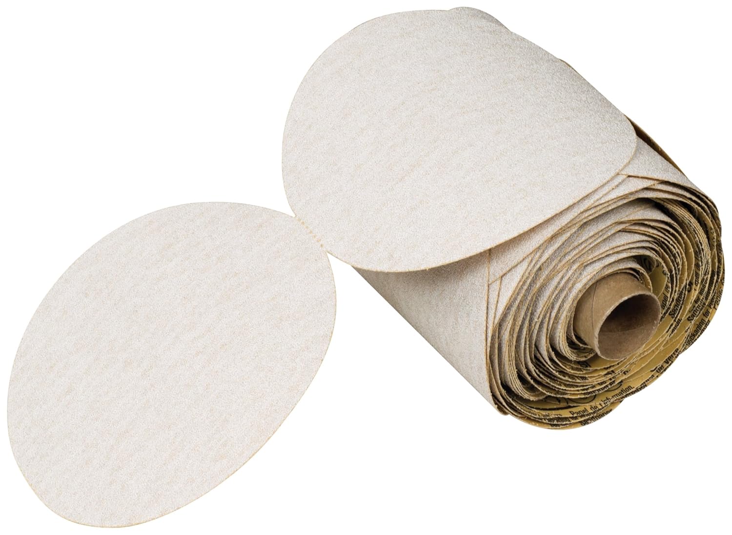 3M NX PSA Paper Disc Roll, 5 in x NH P80 D-weight, 100 discs per roll ...