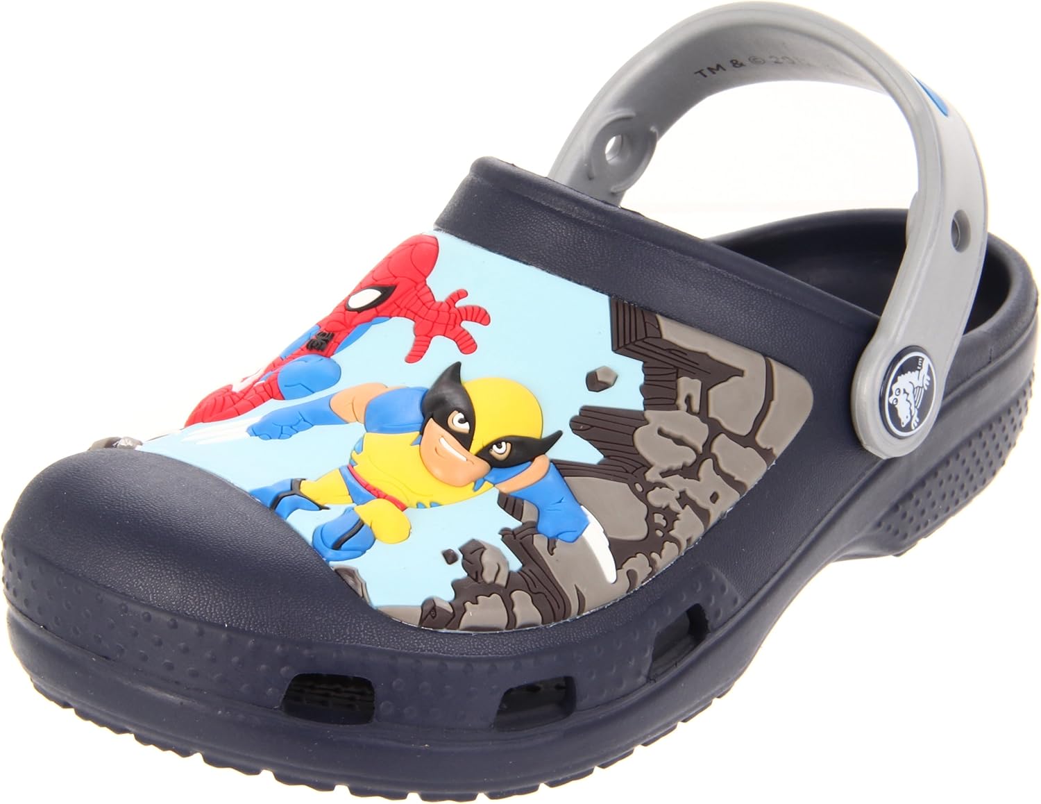 Amazon.com | Crocs Marvel Super Hero Squad Jumps Into Action Clog ...