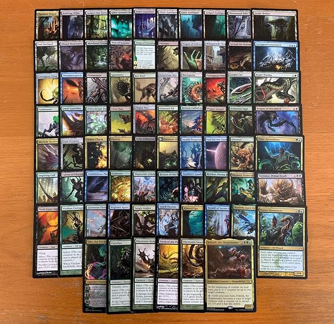 Amazon.com: Elite Infect Commander Deck - Sultai - Black Green Blue ...