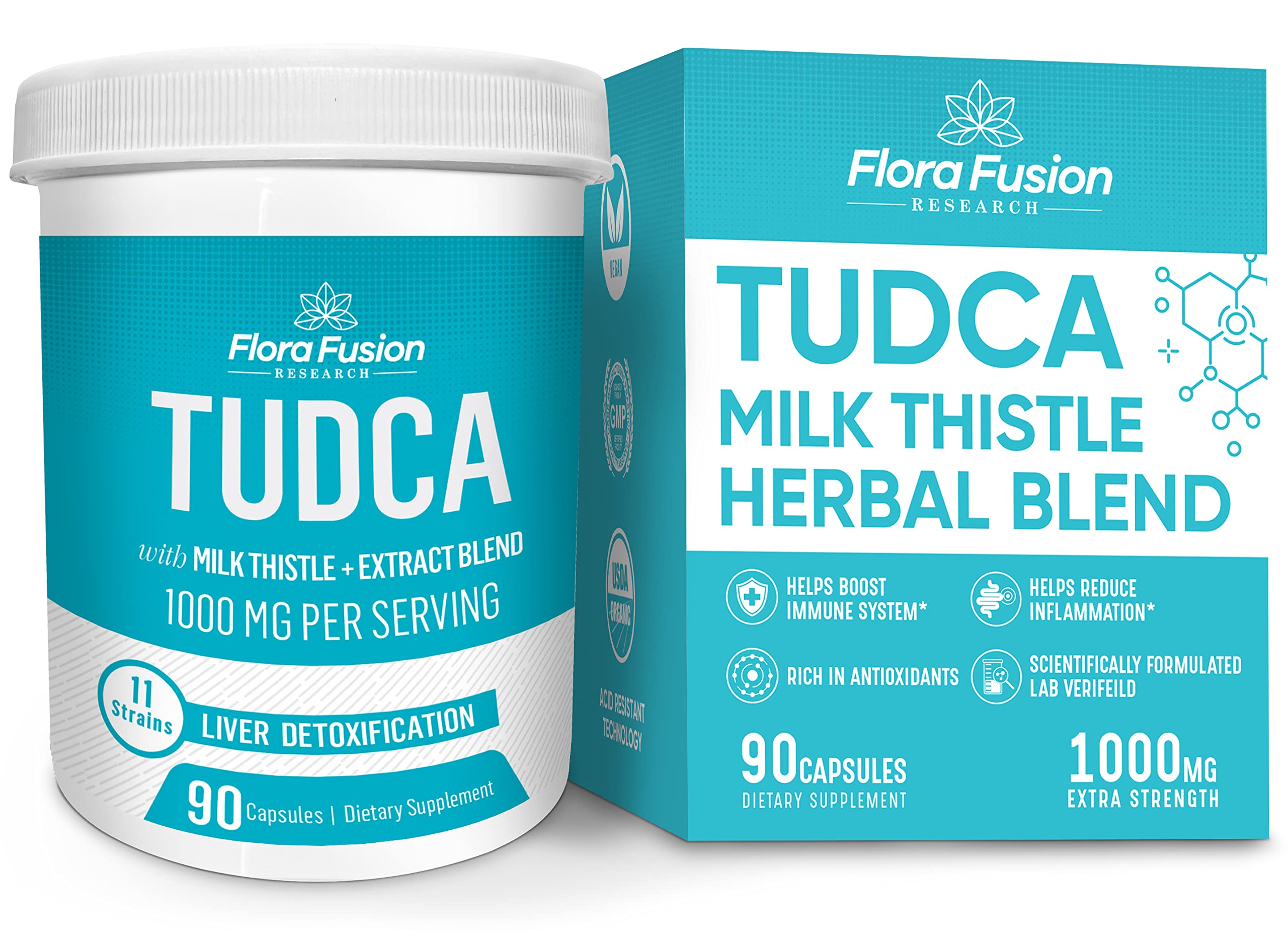 Mua Dr. Miller's Tudca Bile Salt Liver Supplement 1000mg-Enhanced w/8 ...