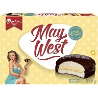 VACHON 1/2 Lune Moon Vanilla Flavour Cakes with Creamy Filling ...