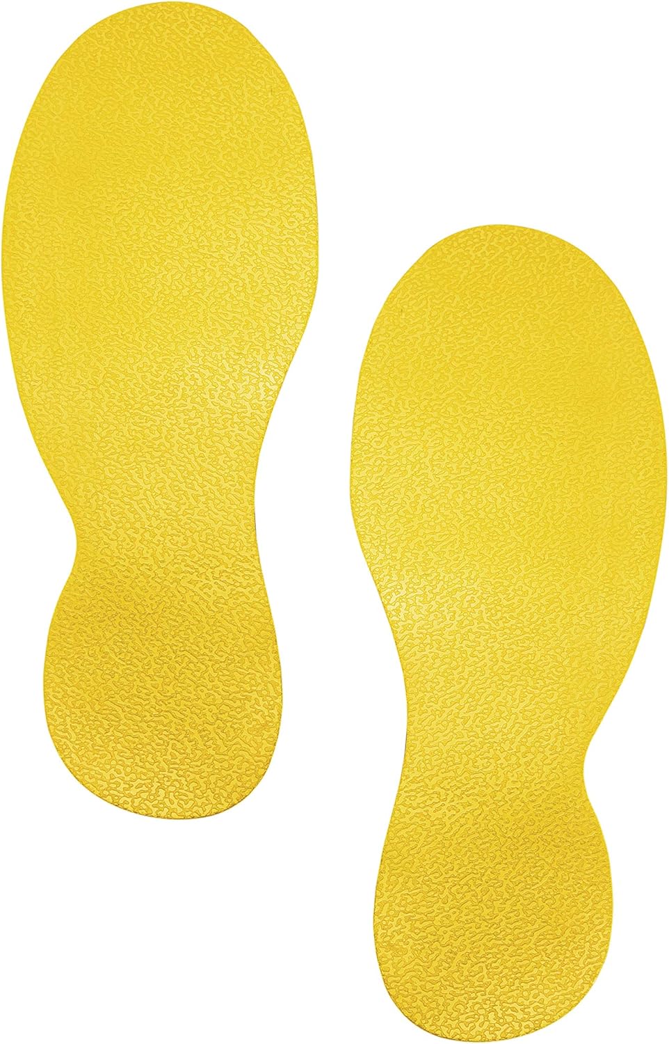 Floor Marking Foot Shape, Yellow, 5 Pairs – BigaMart