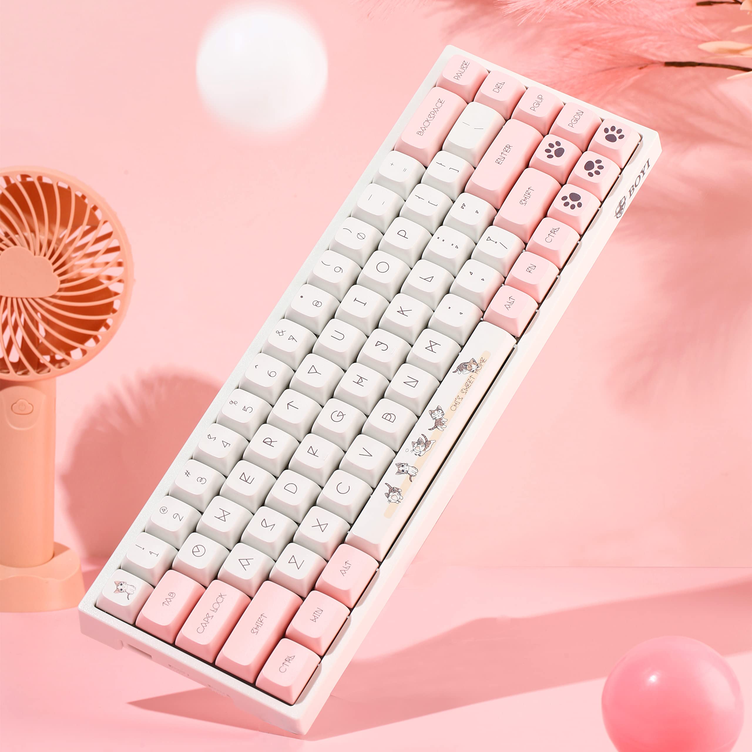 Mua BOYI WK68 Hot Swappable RGB Mechanical Keyboard,Wireless Bluetooth ...