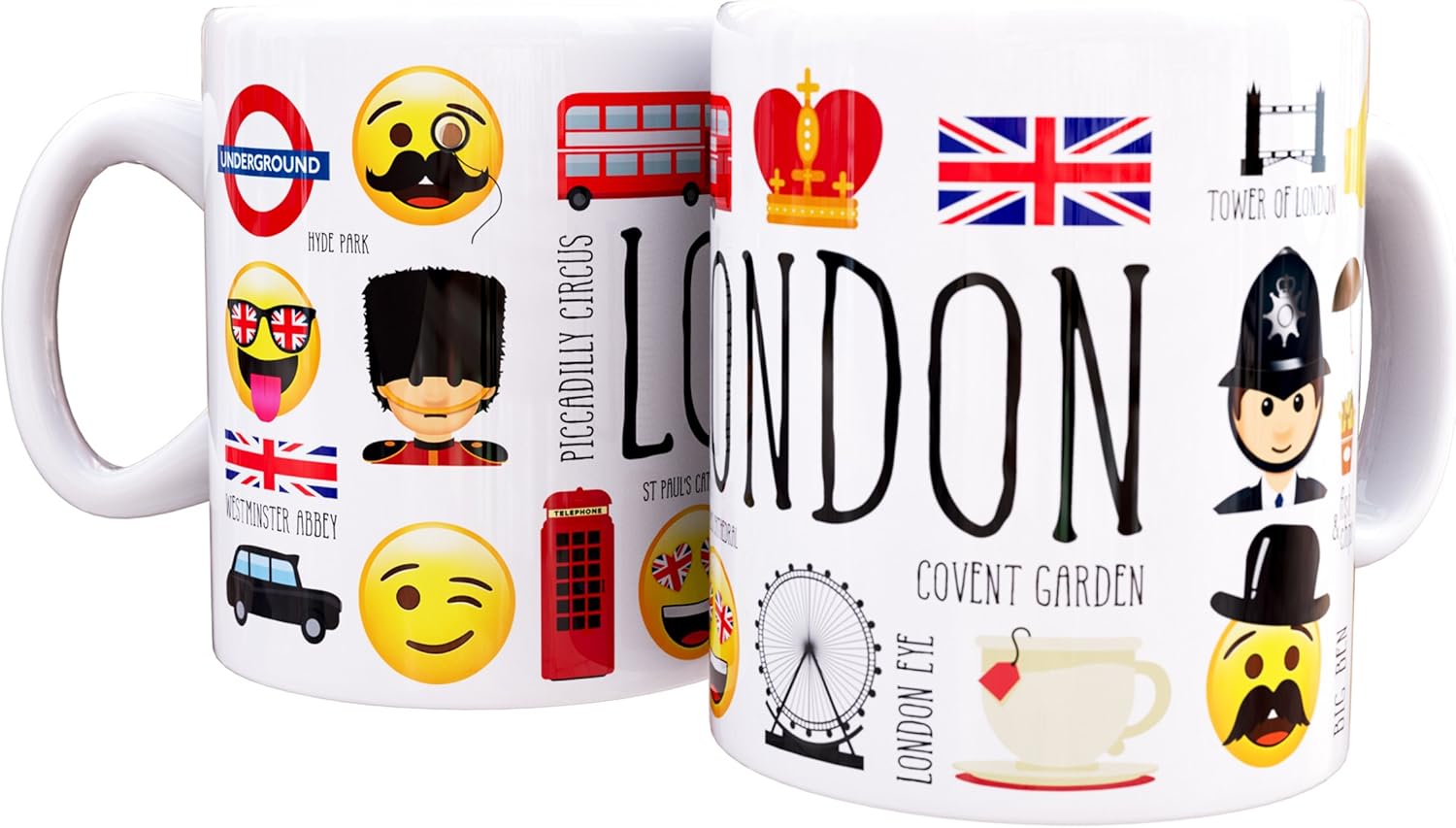 Mug London Emoji Icons – BigaMart