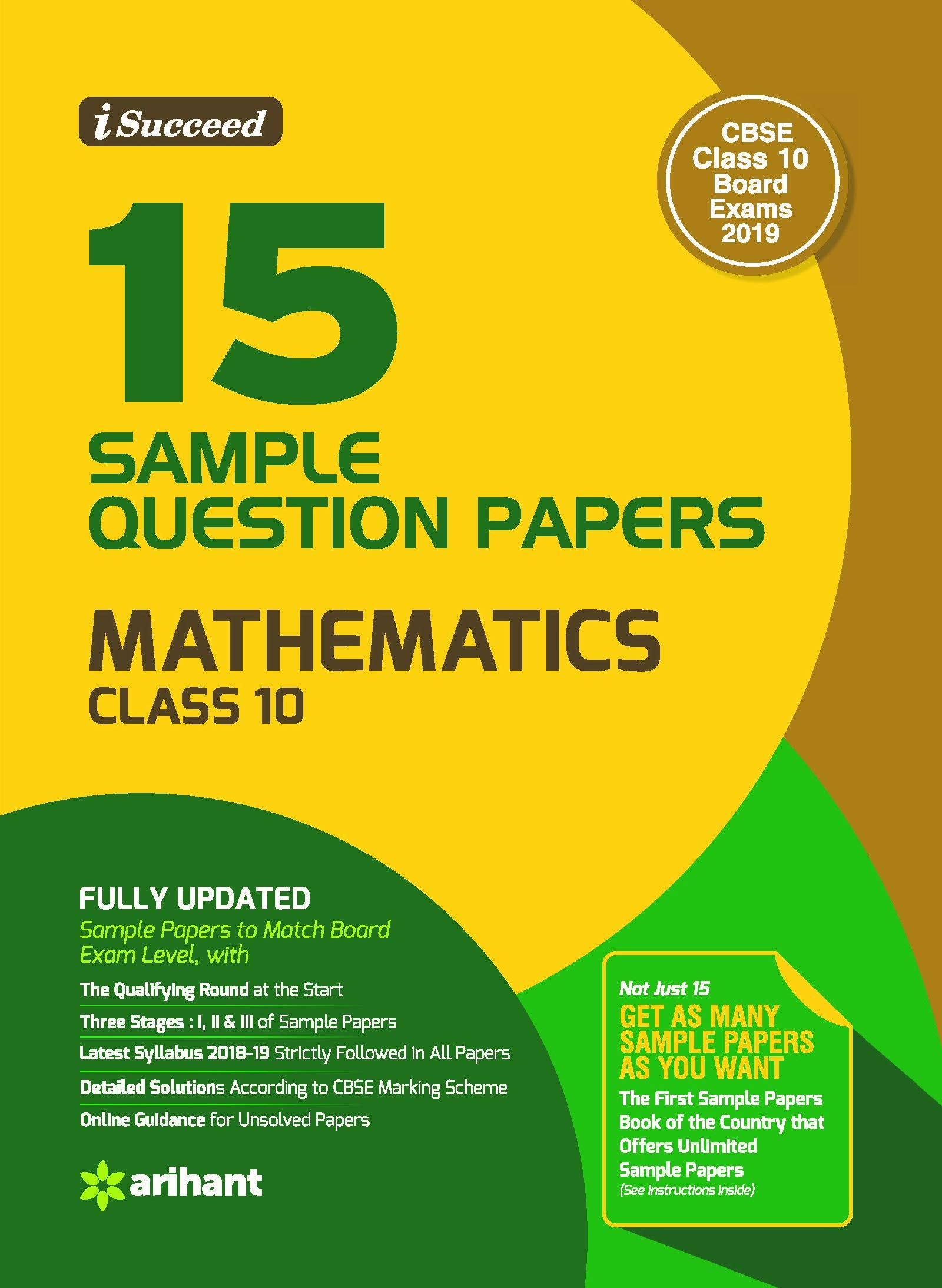 Arihant Sample Paper Class 9 Maths Solutions Arihant Sample Paper Class 9 Maths Solutions