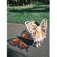 Amazon.com: Kids Handmade Toy Butterfly Wings Colored Cellophane Light ...