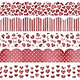 Amazon.com: AnyDesign 69Ft Valentine’s Day Bulletin Board Borders 5 ...