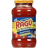 Amazon.com : Ragu Fresh & Simple Smooth Pasta Sauce, Traditional Tomato ...