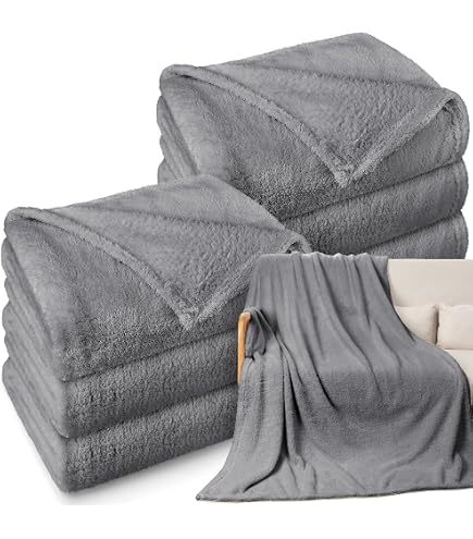 Extra Large Throw Blankets Nestl Cut Plush Fleece Blanket, Soft ...