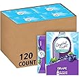 Amazon.com : Crystal Light Sugar-Free Energy Grape On-The-Go Powdered Drink Mix 120 Count ...