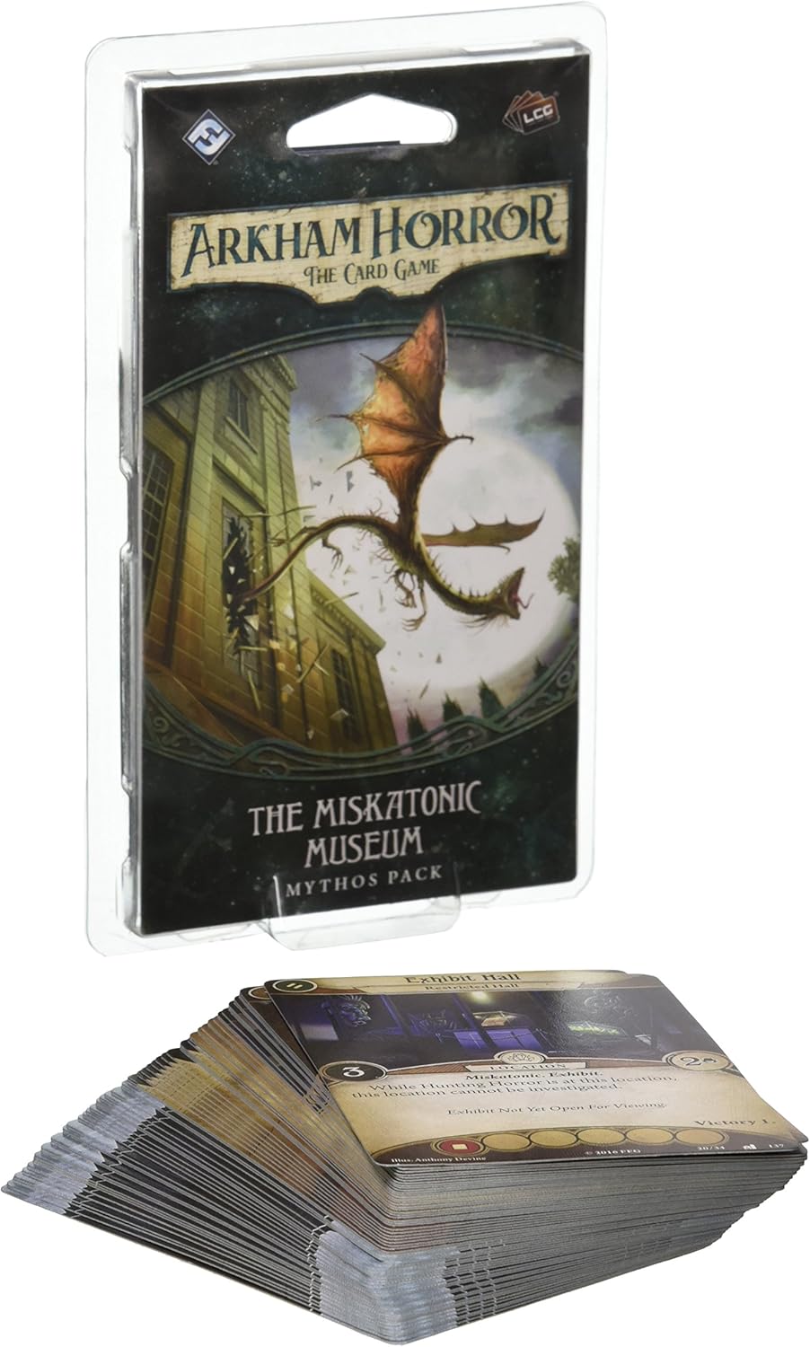 Fantasy Flight Games – Arkham Horror LCG: Mythos Pack – The Miskatonic Museum – Card Game – BigaMart
