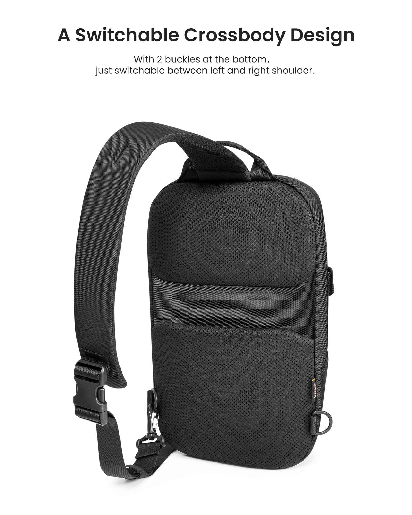 Mua tomtoc Compact EDC Sling Bag for 13-inch iPad Pro M4/ iPad Air M2 2024, Minimalist Chest ...