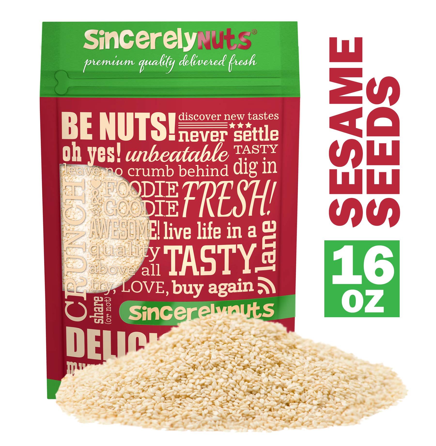 Amazon.com : Sincerely Nuts Organic Sunflower Seed Kernels Raw (No ...