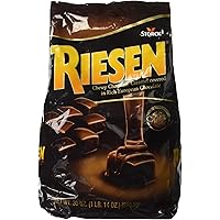 Amazon.com: Riesen Chewy Chocolate Caramel Covered in Rich European ...