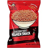 Amazon.com: Baby Star Crunchy Ramen Snack Wide - Tonkotsu 2.46oz (6 ...