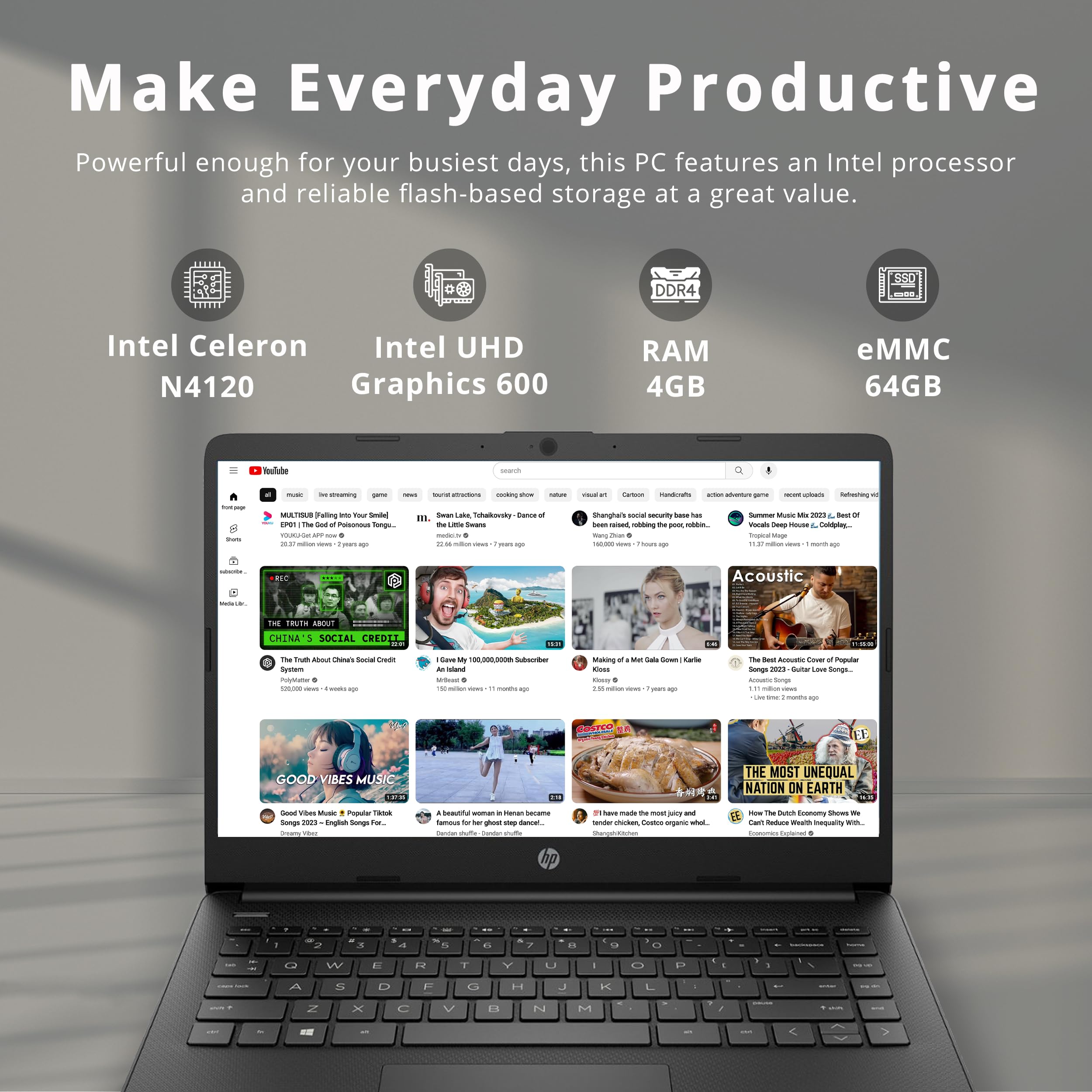 Mua HP 2021 Stream 14" HD Laptop Computer, Intel Celeron N4020 ...