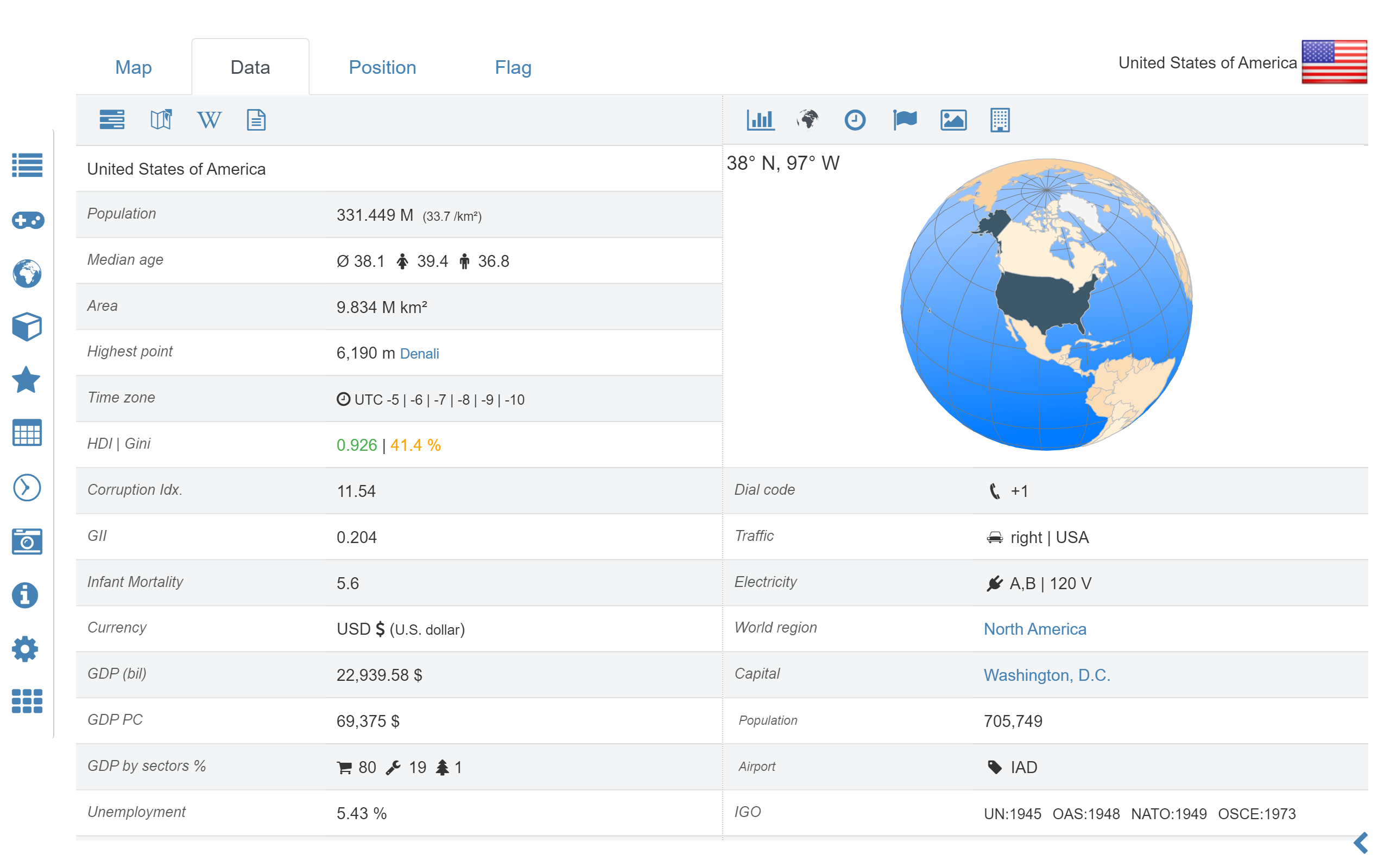 World Atlas | world map | country lexicon MxGeo Pro:Amazon.ca:Appstore ...
