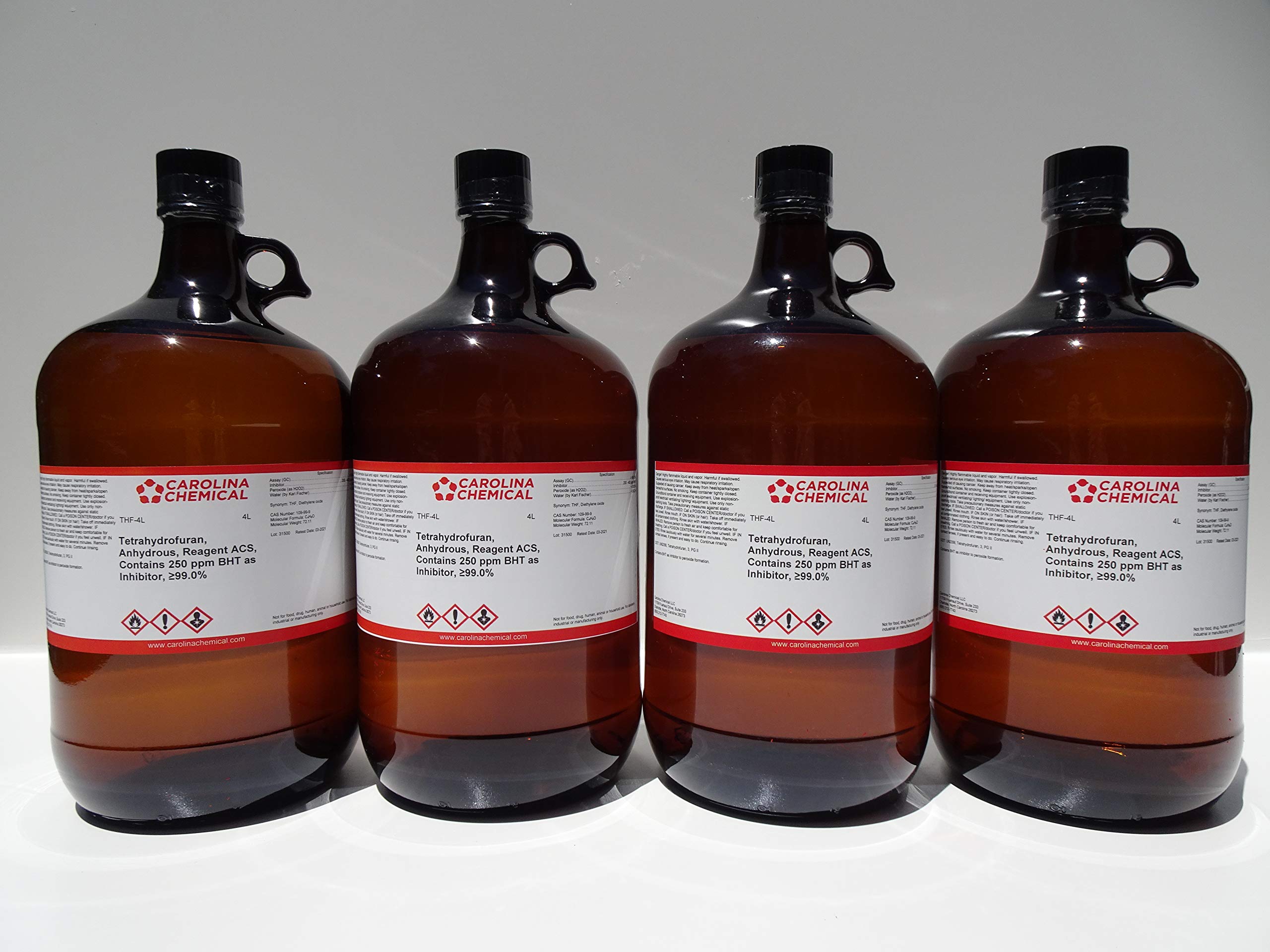 Mua Tetrahydrofuran (THF), Anhydrous, Reagent ACS. ≥99.0%, 4 Liter X 4 ...